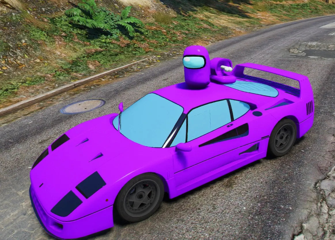 Among Us car (suscar3) – ZonZo Mods