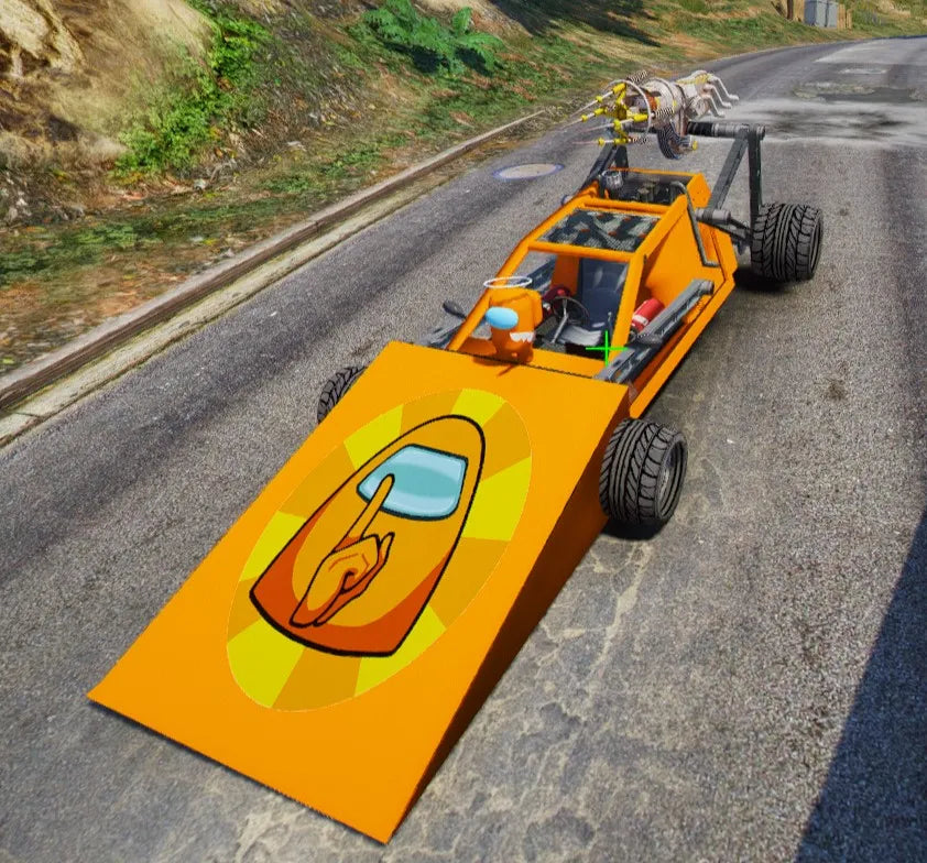 Among Us car (suscar4) – ZonZo Mods