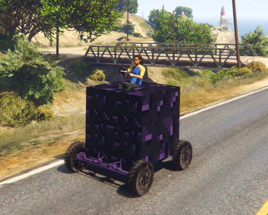 Minecraft Car Obsidian – ZonZo Mods