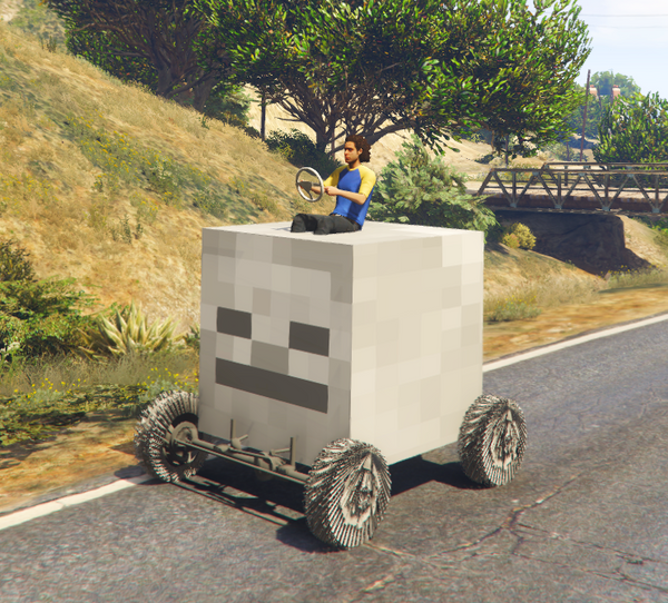 Minecraft Car Skeleton – ZonZo Mods