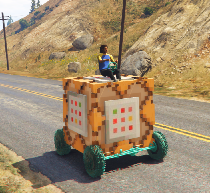 Minecraft Car Command Block – ZonZo Mods