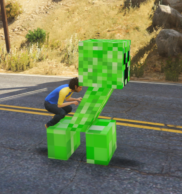 Minecraft Bike Creeper – ZonZo Mods