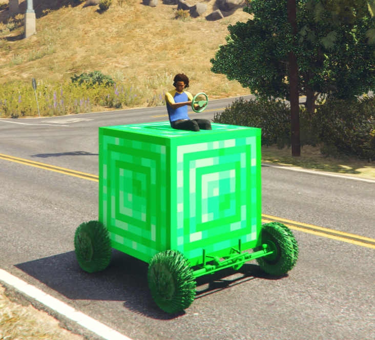 Minecraft Car Smerald – ZonZo Mods