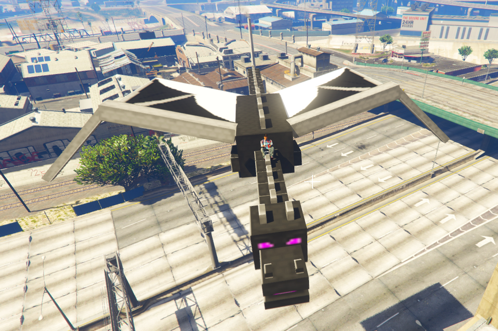 Minecraft Car Fly Ender Dragon – ZonZo Mods