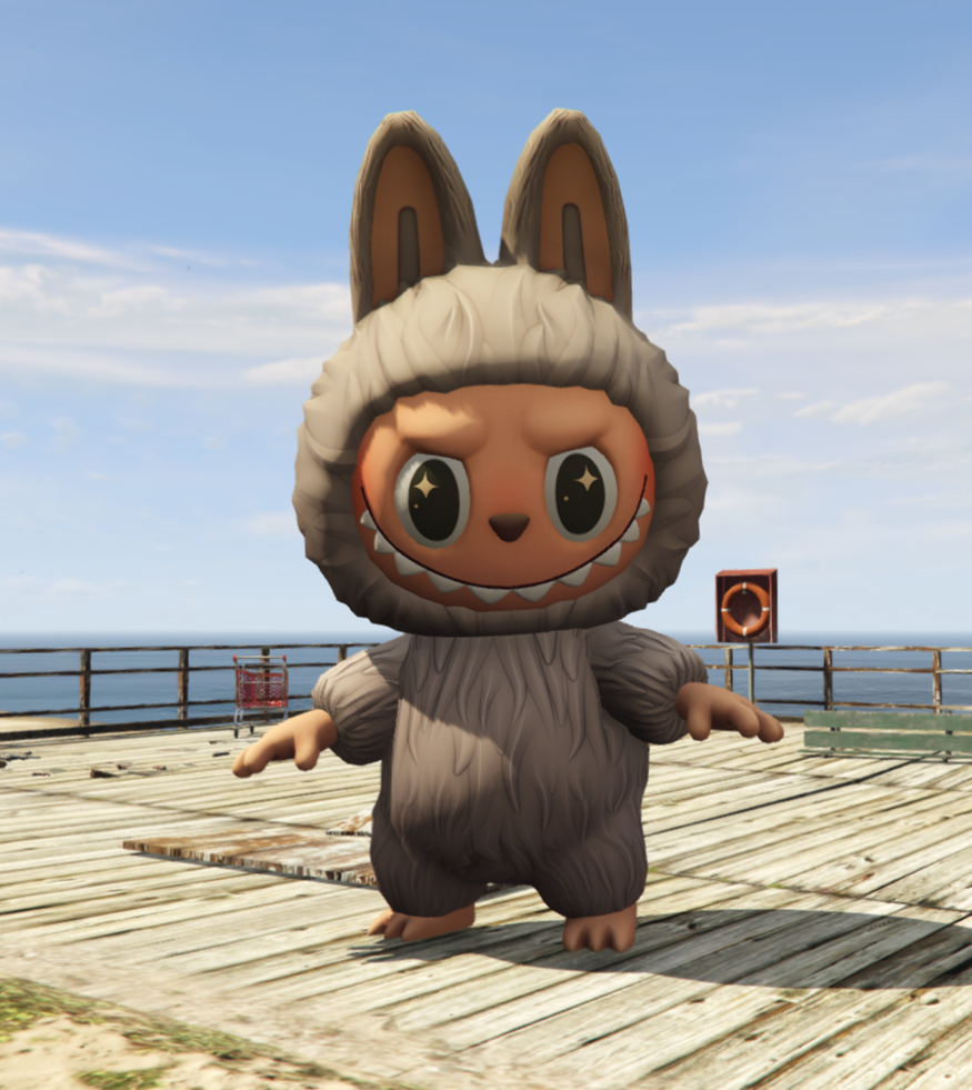 Labubu 2 Grey – ZonZo Mods